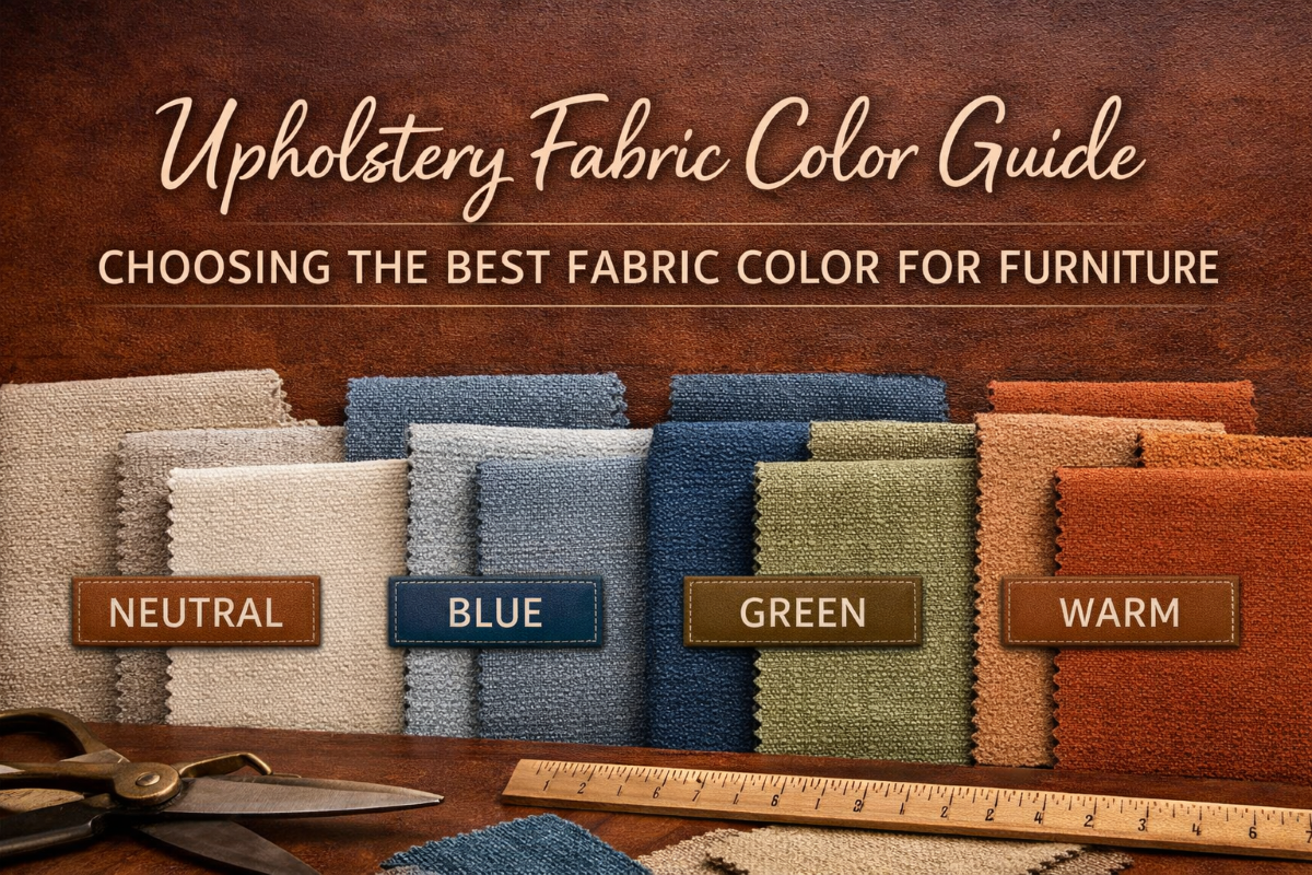 Upholstery Fabric Color Guide: Choosing the Best Fabric Color for Furn