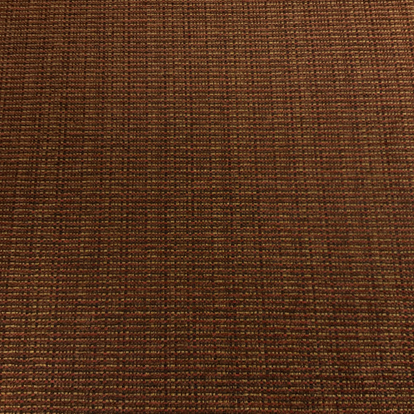 Regal Macy Flame Red Chenille Upholstery Fabric